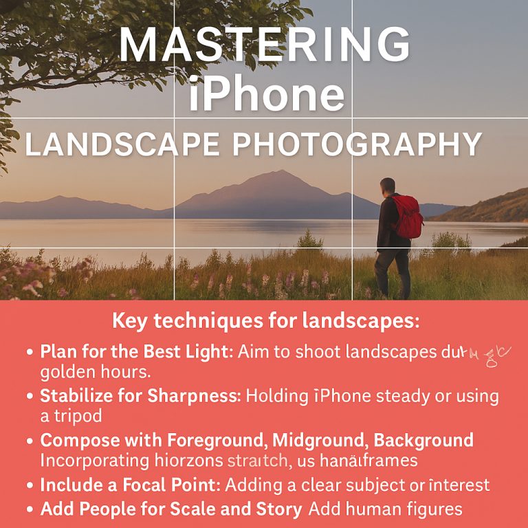 Mastering Outdoor iPhone Photography - RTO 12